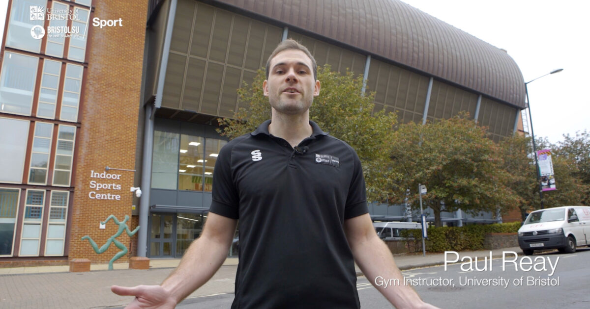 University of Bristol new gym induction video | Beeston Media